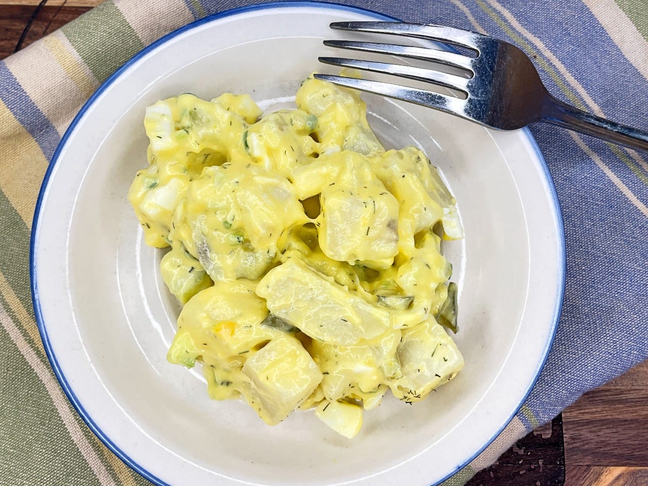 Old-Fashioned Potato Salad with Cooked Dressing